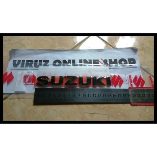 Jual Emblem Tulisan Suzuki / Emblem Suzuki Ertiga, Swift,Celerio | Shopee Indonesia