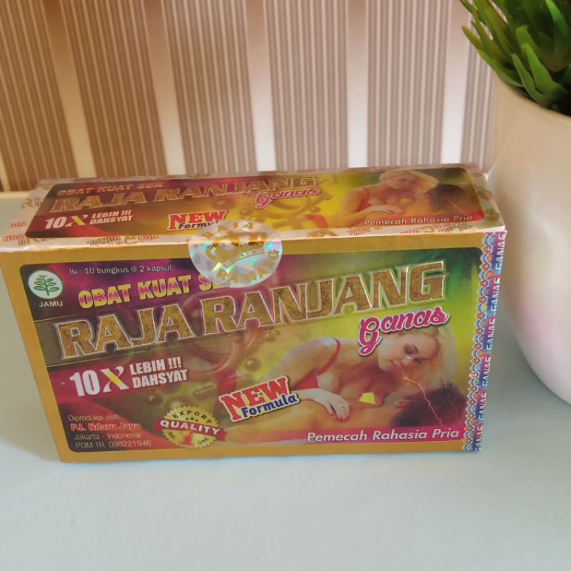 Jual RAJA RANJANG (KAPSUL) ORI 100% OBAT KUAT OBAT TAHAN LAMA (1Box isi 10Sachet) | Shopee Indonesia