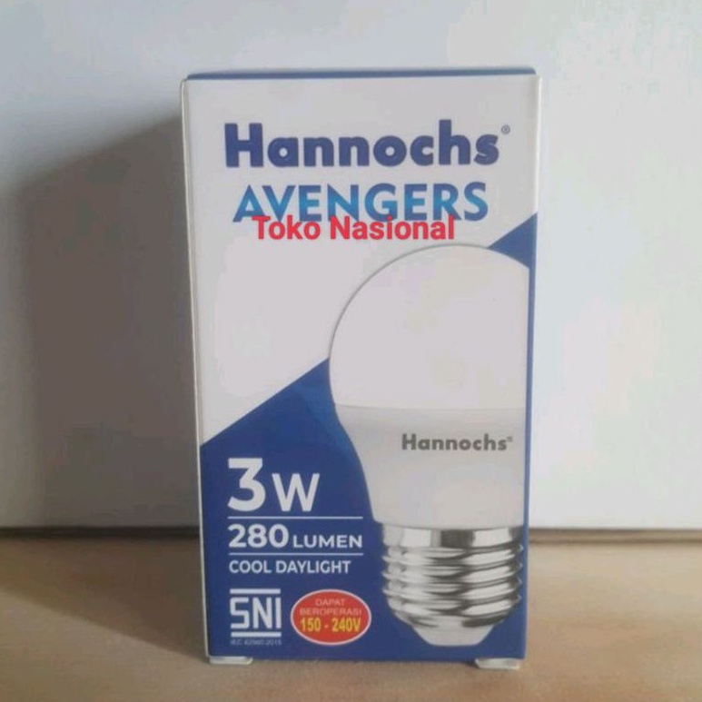 Jual Lampu LED Hannock avengers 3 watt Indonesia|Shopee Indonesia