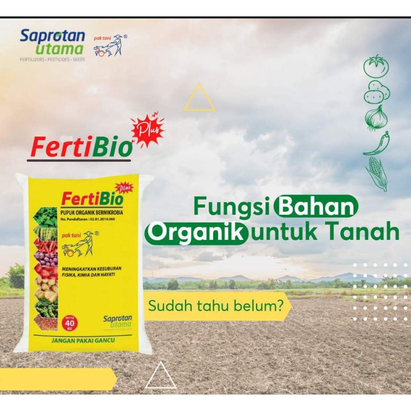 Jual 1Kg Pupuk Organik FertiBio Plus Pak Tani - Repack | Shopee Indonesia