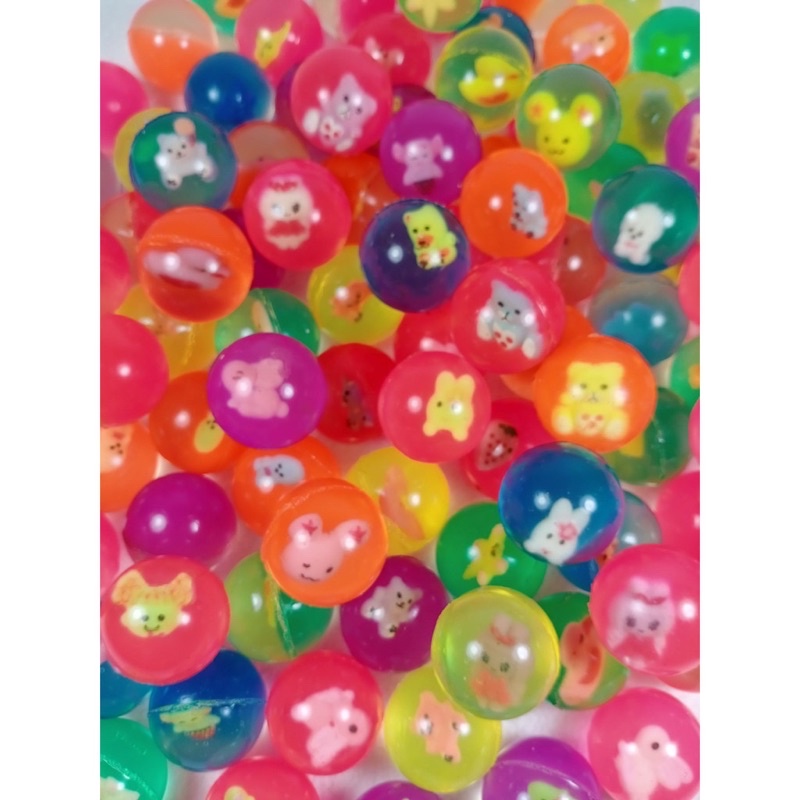 Jual mainan bola beklen 3cm karakter / bola bekel / mainan tradisional ...