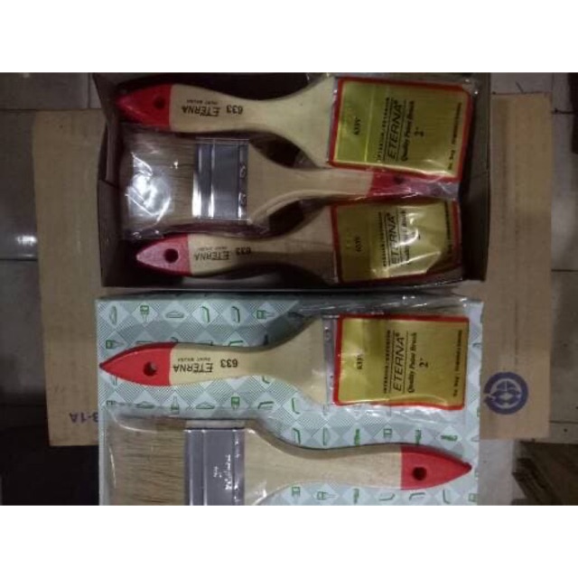 Jual KUAS CAT ETERNA 633 2” /KUAS TEMBOK/KUAS BESI / KUAS ETERNA ...