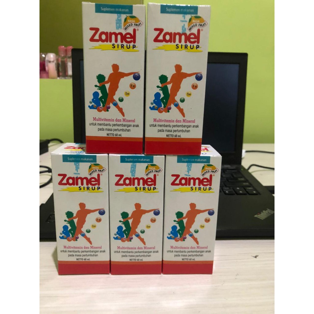 Jual Zamel Sirup / zamel syrup 60 ml / suplemen / vitamin | Shopee ... Jual Zamel Sirup / zamel syrup 60 ml / suplemen / vitamin | Shopee ...