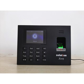Jual Mesin Absensi Fingerprint LAN - Solution X105 / X-105 / X 105 Sidik Jari Indonesia|Shopee ...
