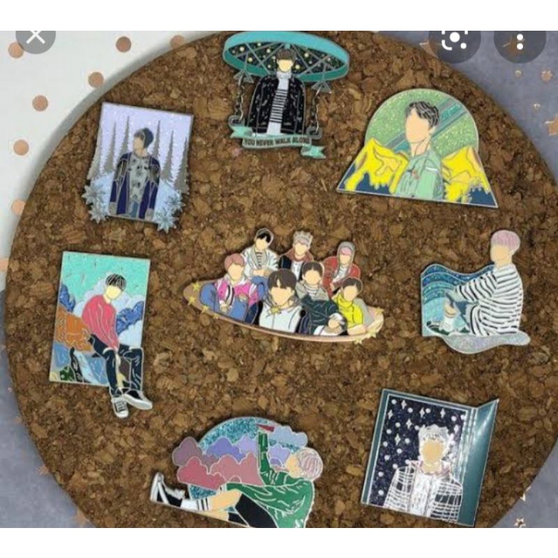 Jual enamel pin custum/enamel pin custom/menerima pesanan design bebas ...