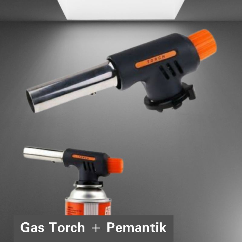 Jual Flame Gun Gas Torch Kepala Las Blow Torch Alat Masak Barbeque BBQ ...