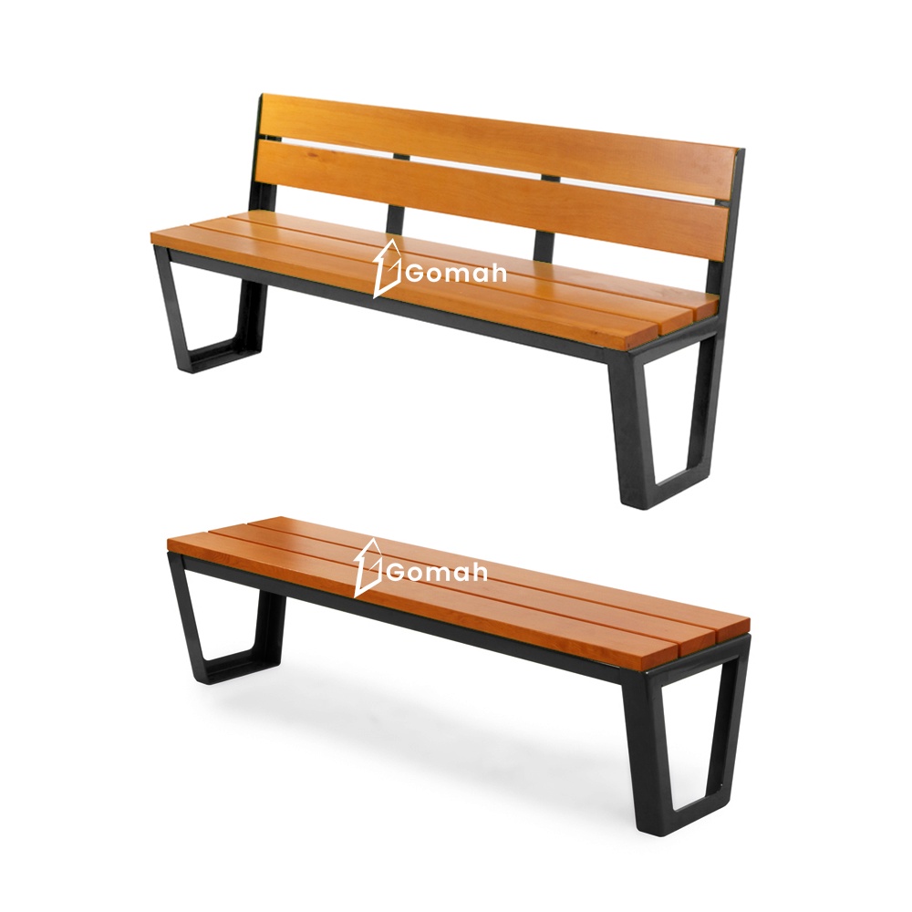 Jual Gomah Industrial Bench With Pine Wood/ Jati Belanda/ Bangku Taman ...