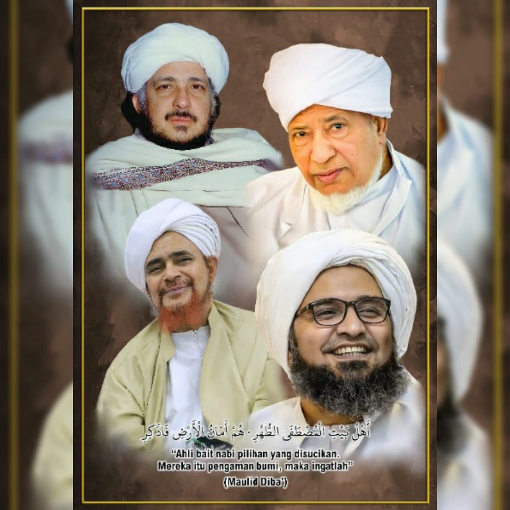 Jual poster habaib Sayyid Muhammad Habib Salim Habib Umar Habib Ali bahan luster uv | Shopee ...