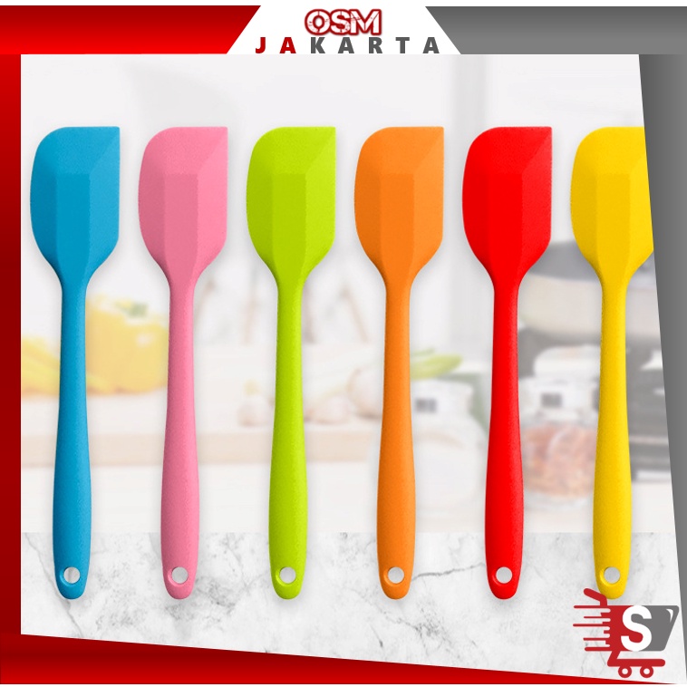Jual OSM JKT H5426 Spatula Masak Silikon / Spatula Silicon Tahan Panas ...