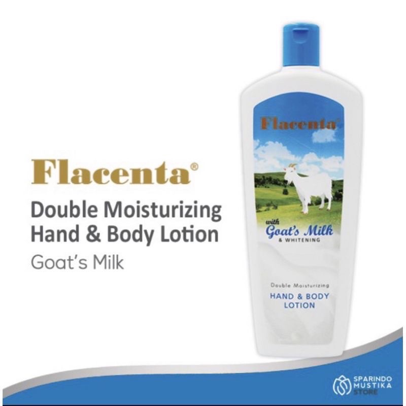 Jual PLACENTA Hand & Body Lotion with Goat's Milk 500 ml | Shopee Indonesia