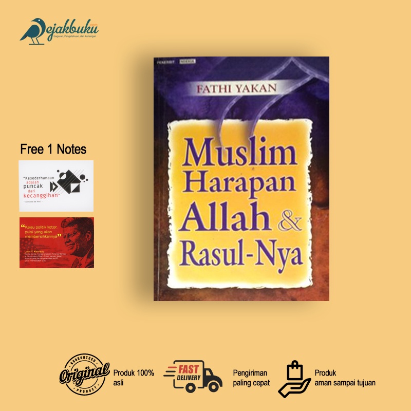 Jual Buku Muslim Harapan Allah dan RasulNya - Fathi Yakan | Shopee ...