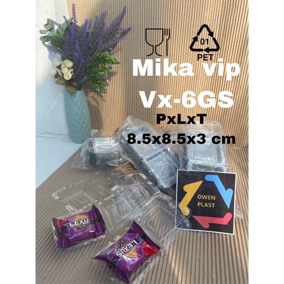 Jual MIKA KUE/MIKA JAJAN PASAR/ MIKA BOLU MEREK VIP TEBAL MIKA MIE KUE UK VX6GS ISI 100 PCS ...