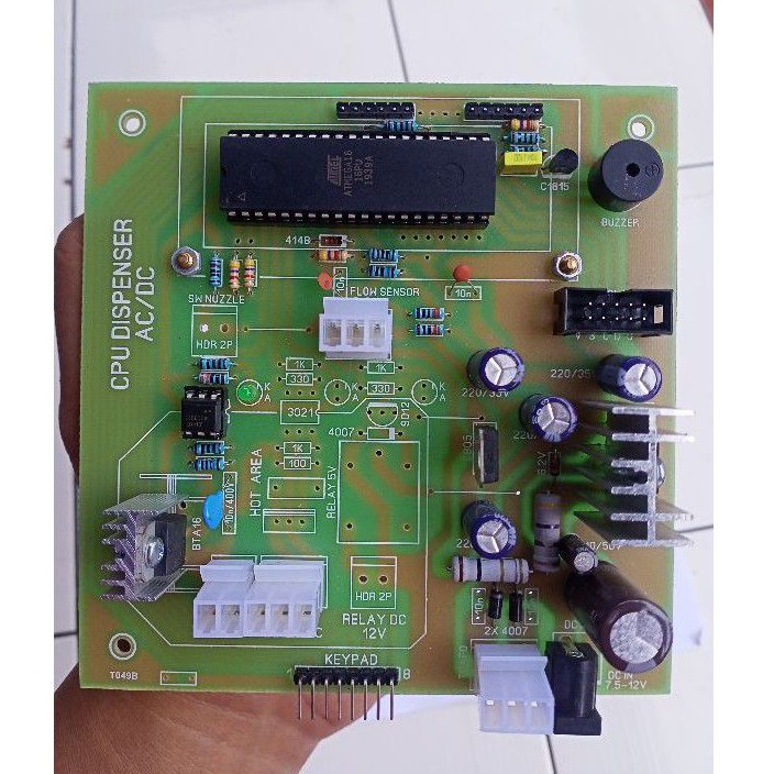 Jual PAKET MODUL CPU ANTI ERROR POM MINI PERTAMINI ( ATMEGA16A ...