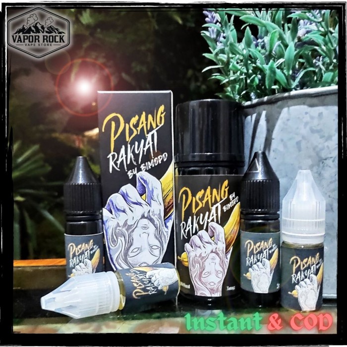Jual Tester Liquid PISANG RAKYAT By @bimopd X Flooid - eLiquid Vapor ...