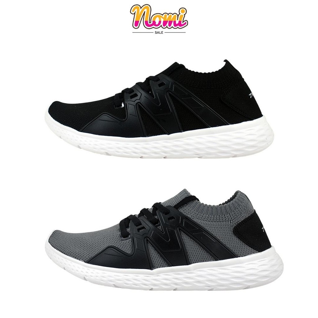 Jual Sepatu Sneakers 910 Shoes seri - Fujiwara Hitam/Putih dan Abu ...