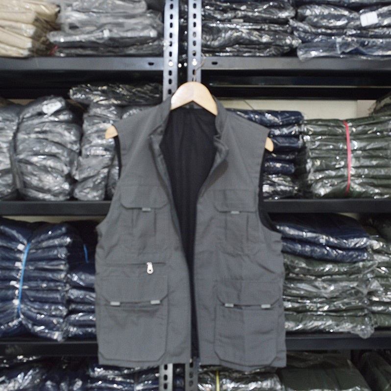 Jual Rompi Sosial | Warna ABU-ABU | Rompi Outdoor Ridwan Kamil | Vest ...