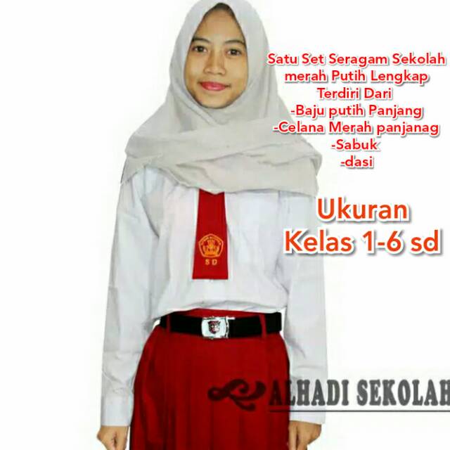Seragam Merah Putih Lengkap