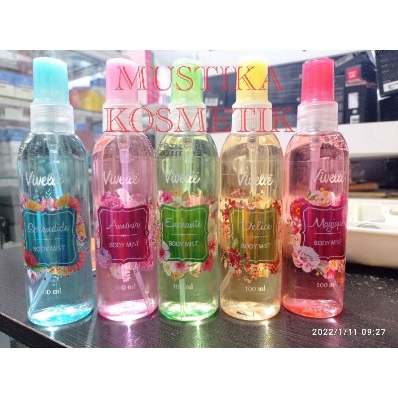 Jual Vivelle Body Mist 100ml (ukuran sedang) | Shopee Indonesia