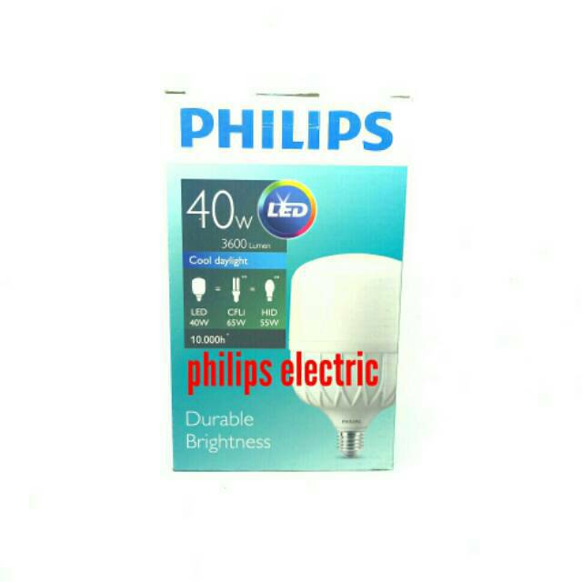 Jual LAMPU LED PHILIPS 40 WATT 40WATT 40W 40 W | Shopee Indonesia