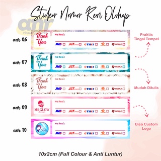 Jual STIKER LABEL RESI CUSTOM - STIKER LABEL RESI PENGIRIMAN / Stiker ...