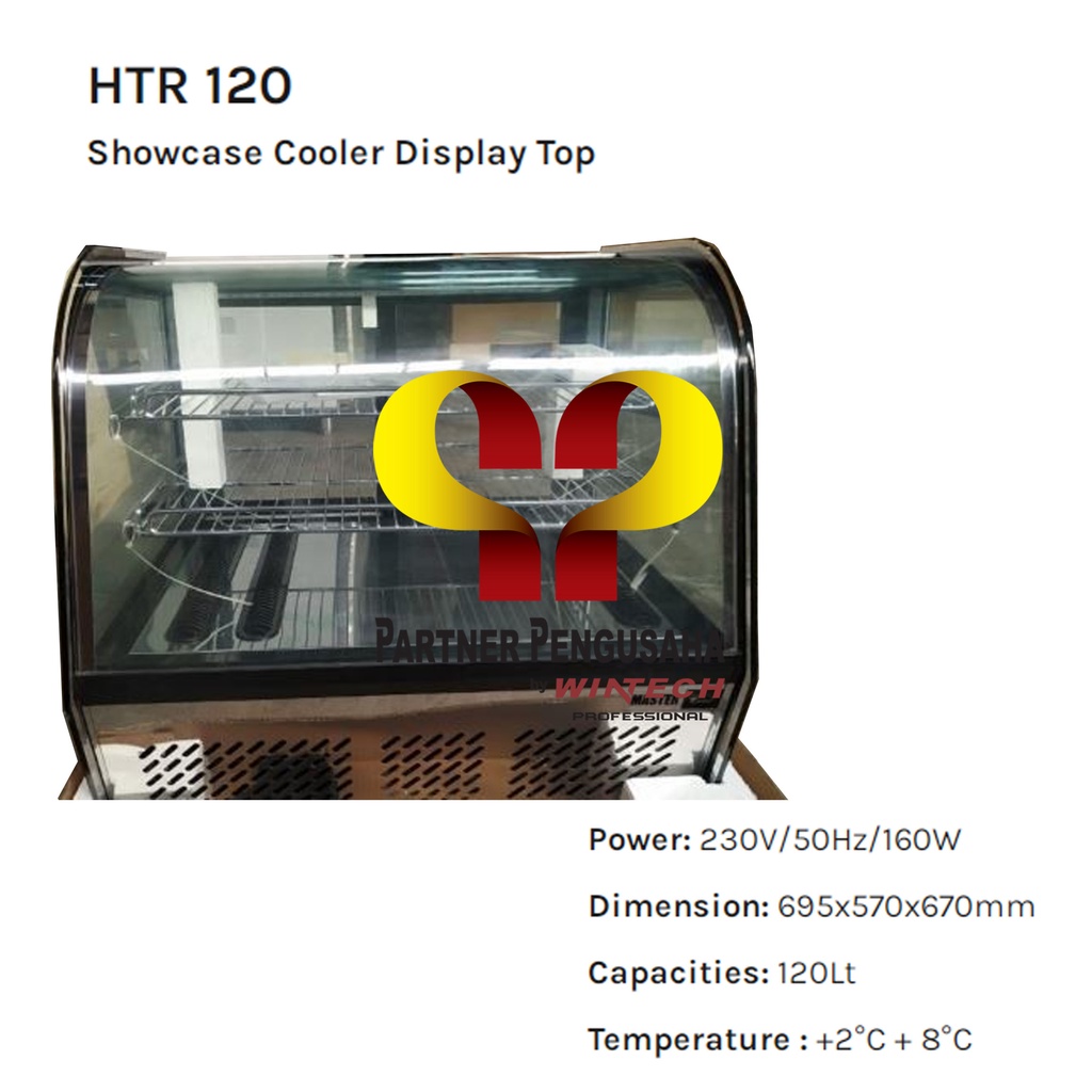 Jual MASTERCOOL HTR 120 Cake Showcase Chiller Display Cooler Kabinet Pendingin Pemajang Kue 120 ...