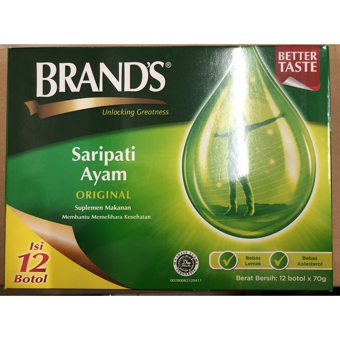 Jual BRANDS SARIPATI AYAM ORIGINAL 12 BOTOL @ 70 G (KHUSUS GOSEND ...