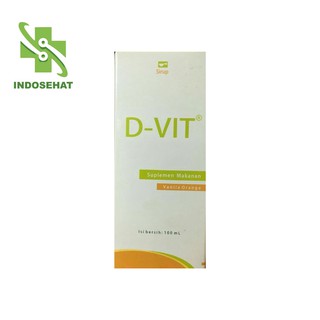 Jual D-Vit Sirup 100ml Indonesia|Shopee Indonesia