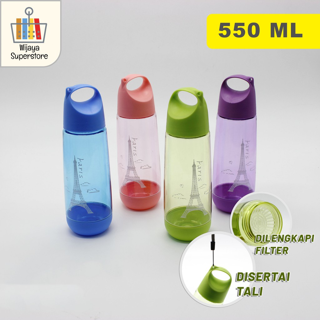Jual Botol Minum/Tumblr Paris 550ml - 0286 | Shopee Indonesia
