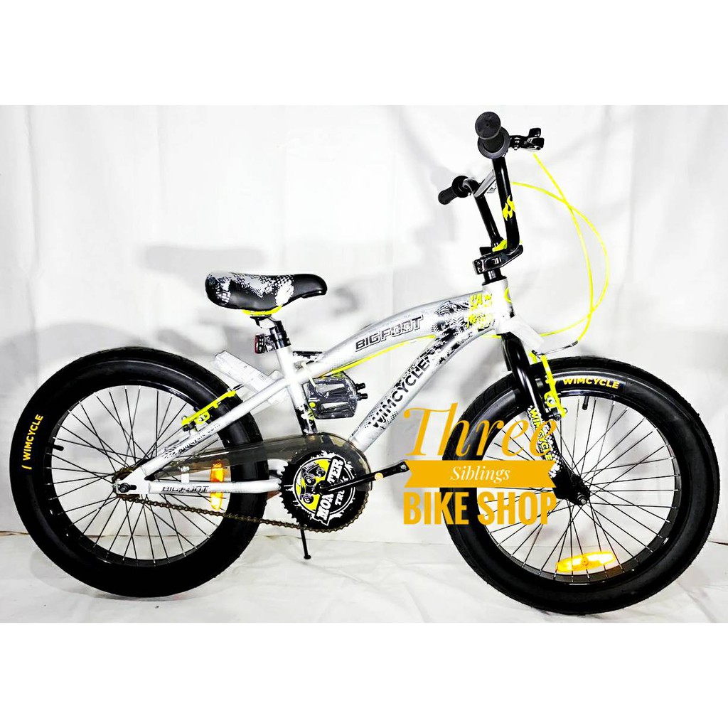 Jual SEPEDA BMX WIM CYCLE BIGFOOT 20 INCH BAN JUMBO 3.0 | Shopee Indonesia