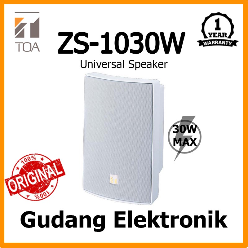 Jual Speaker TOA ZS 1030W (30watt) / Speaker Dinding | Shopee Indonesia