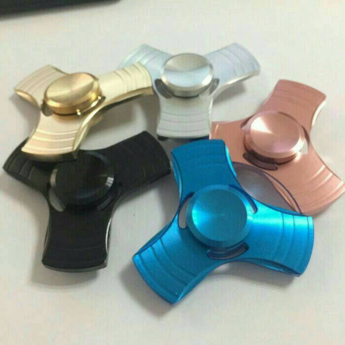 Jual Fidget Spinner Besi / spinner segitiga / spinner bintang toys ...