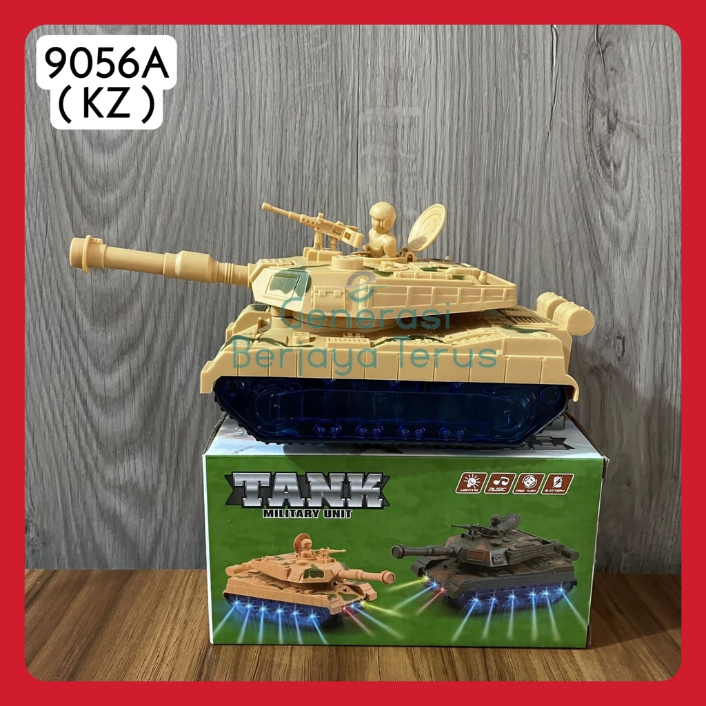 Jual MAINAN ANAK LAKI LAKI TANK MILITARY UNIT / TANK TENTARA / MOBIL TANK BATERAI ADA SUARA DAN ...