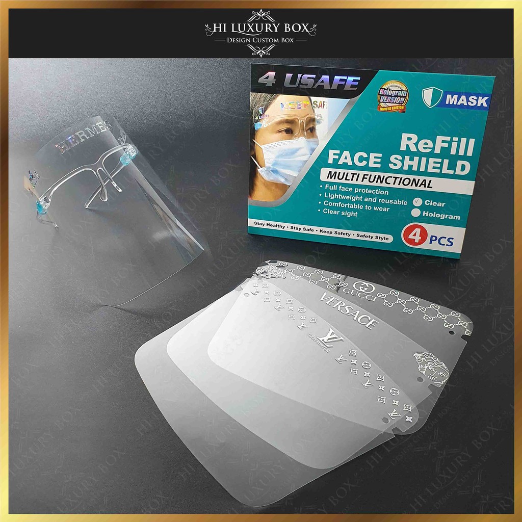 Jual Refill Face Shield Mika | Pelindung Wajah | Face Mask | Face ...