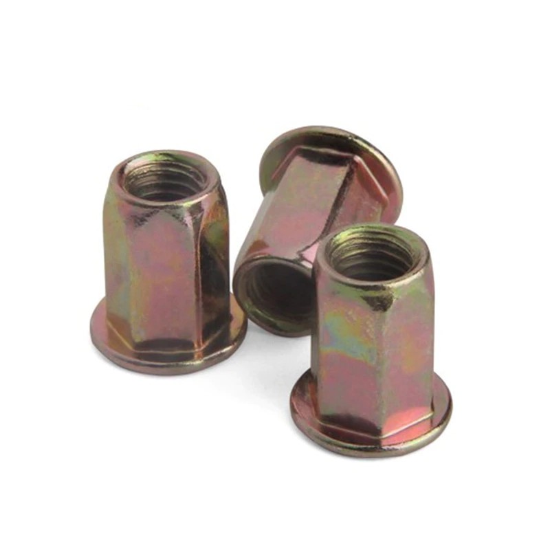 Jual rivnut rivet nut M4 M5 M6 M8 M10 M12 hex insert nut nutsert large ...