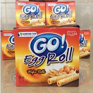 Jual Go Egg Roll / Wafer Roll/ Harga Per Box / Isi 24 Pcs | Shopee ...