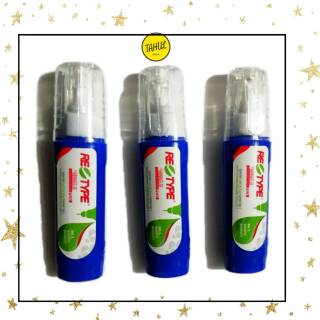 Jual TIPE-X MEREK RE TYPE / CORRECTION FLUID / CAIRAN PENGHAPUS PENA ...