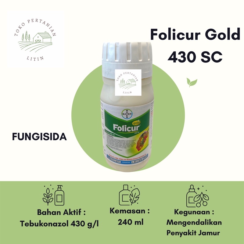 Jual Folicur Gold 430 SC - 240 ml (Fungisida) Mengendalikan Penyakit ...