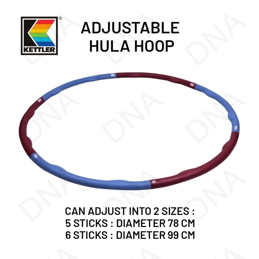 Jual KETTLER Adjustable Excercise Hoop / Hulahoop / Hula Hoop ...