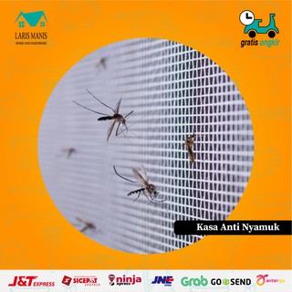 Jual KAWAT KAIN KASA NYAMUK MESH NYLON NILON STRIMIN JARING ANTI NYAMUK ...