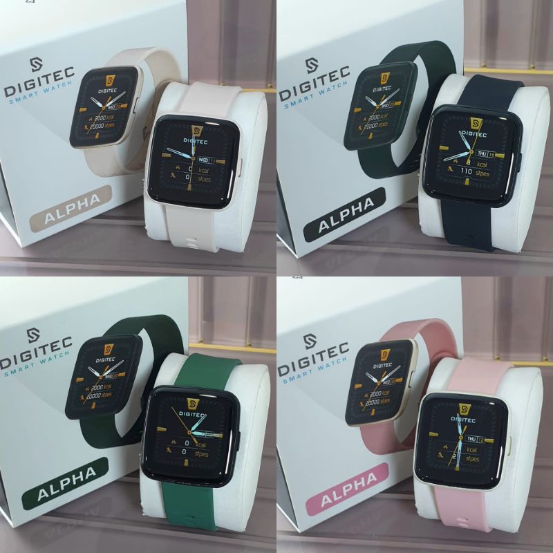 Jual JAM TANGAN SMARTWATCH PRIA/WANITA UNISEX DIGITEC ALPHA ORIGINAL ...