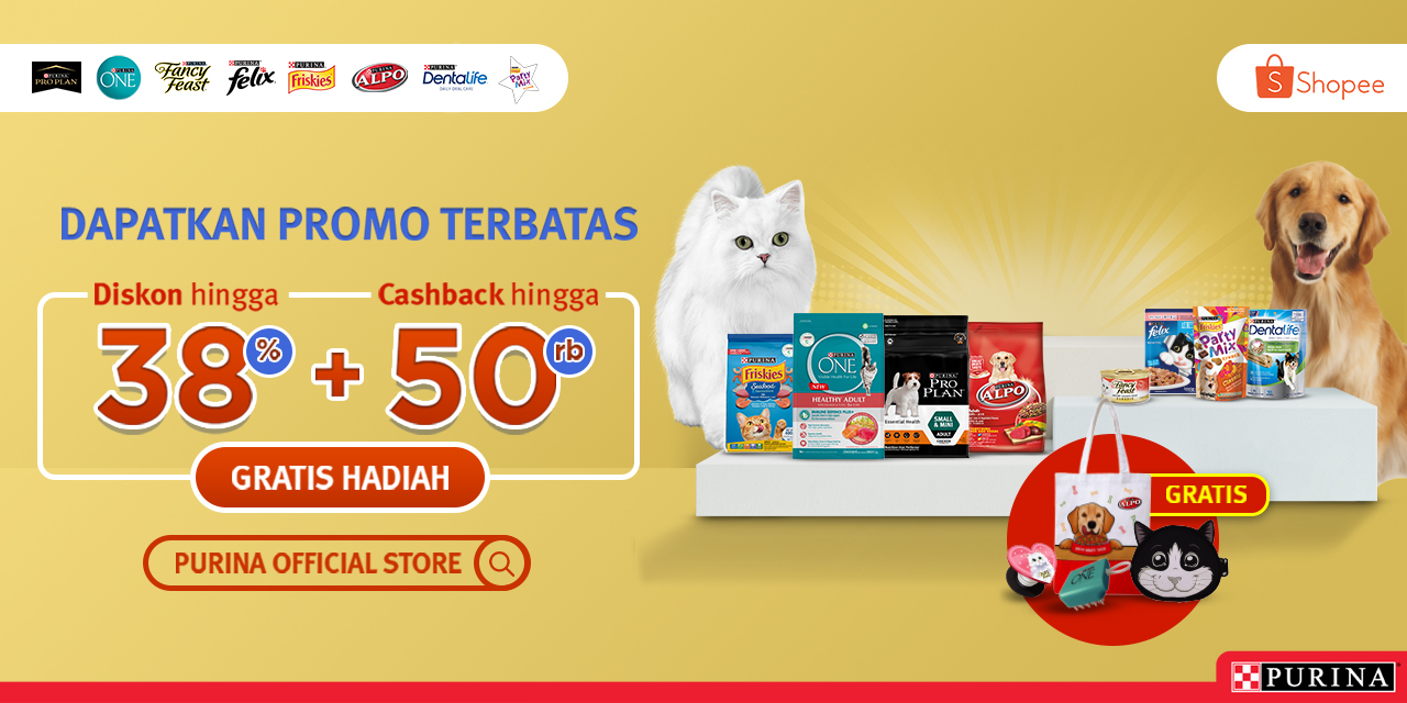 Toko Online Nestlé Purina Pet Care Official Shop | Shopee Indonesia