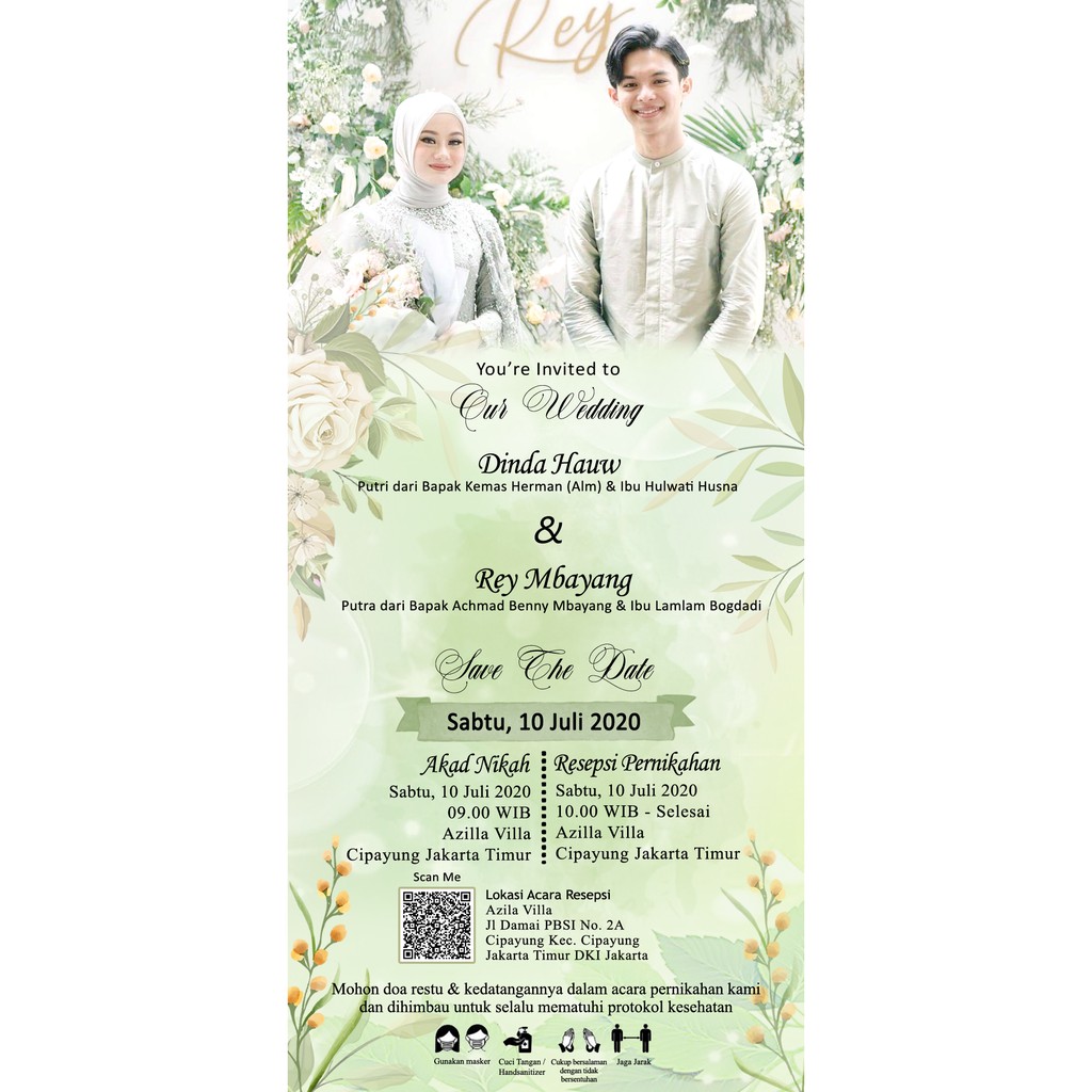 Jual undangan online undangan digital undangan sosmed e-invitation ...