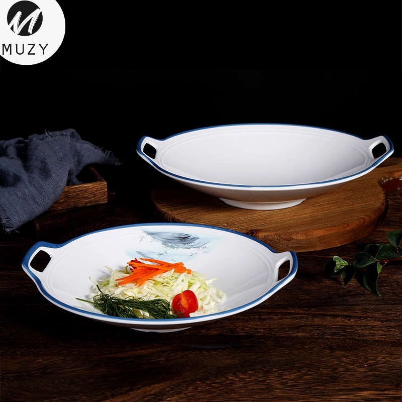 Jual Muzy Piring Melamin Piring Saji Food Plate Piring Makan Ala Japan ...