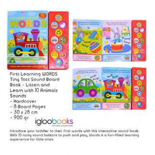 Jual Igloo Sound Book / First Learning Words Tiny Tots Sound Book / Buku Anak / Nursery Rhymes ...