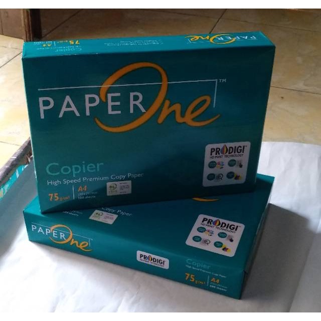 Jual KERTAS PAPER ONE A4 1 RIM | Shopee Indonesia