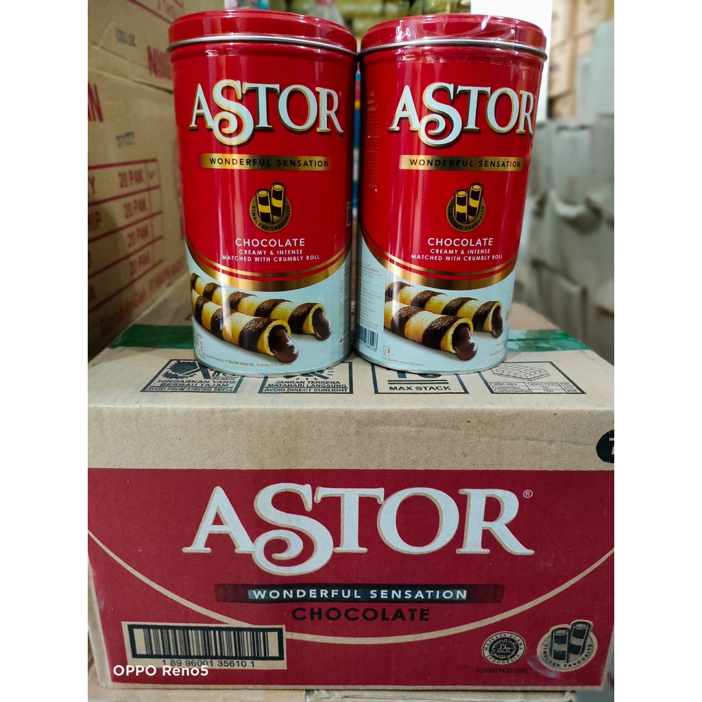 Jual Astor Wafer Stick Chocolate 330gr (KALENG) Indonesia|Shopee Indonesia