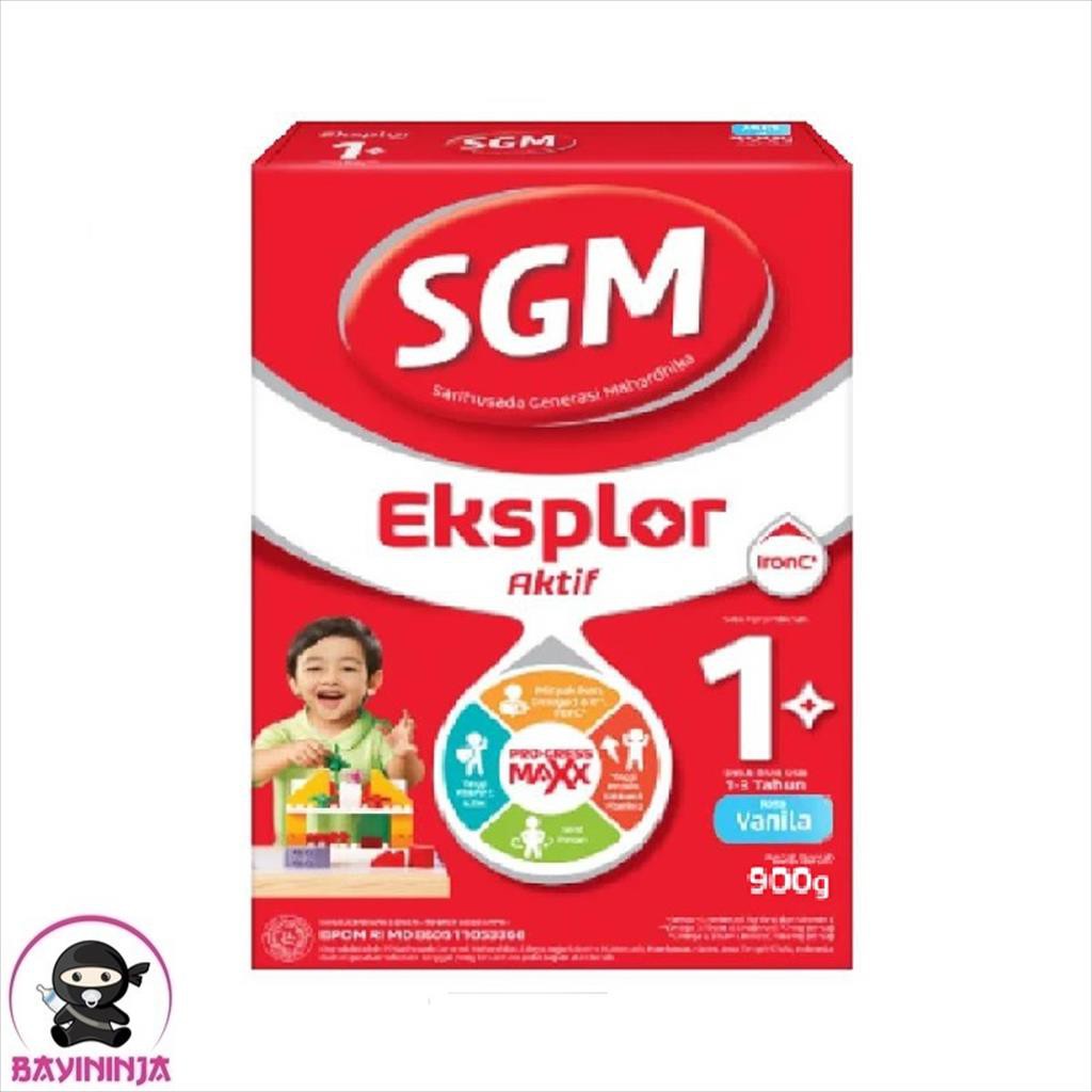 Jual SGM Eksplor 1 Plus Vanila Susu Box 900g 900 g | Shopee Indonesia