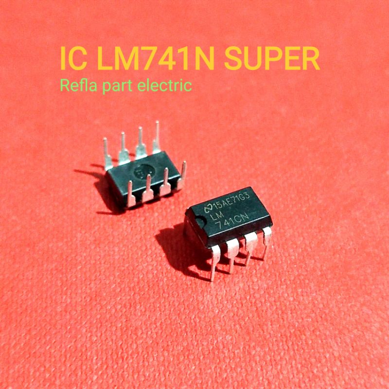 Jual Ic Op Amp Lm741 Ic Lm741 Lm741 Lm 741 Ua741 Ua 741 741