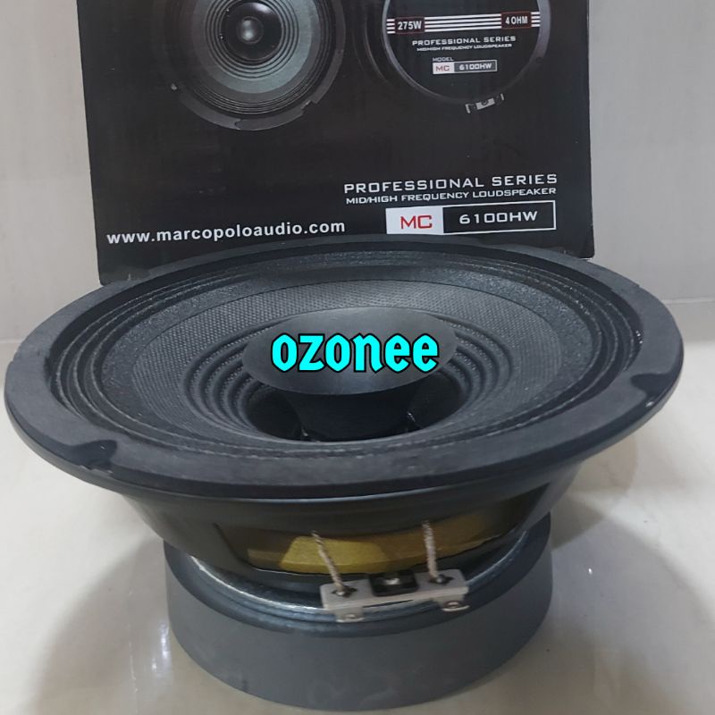 Jual SPEAKER FULL RANGE MARCOPOLO MC6100HW 6 INCH MC 6100 HW ORIGINAL | Shopee Indonesia