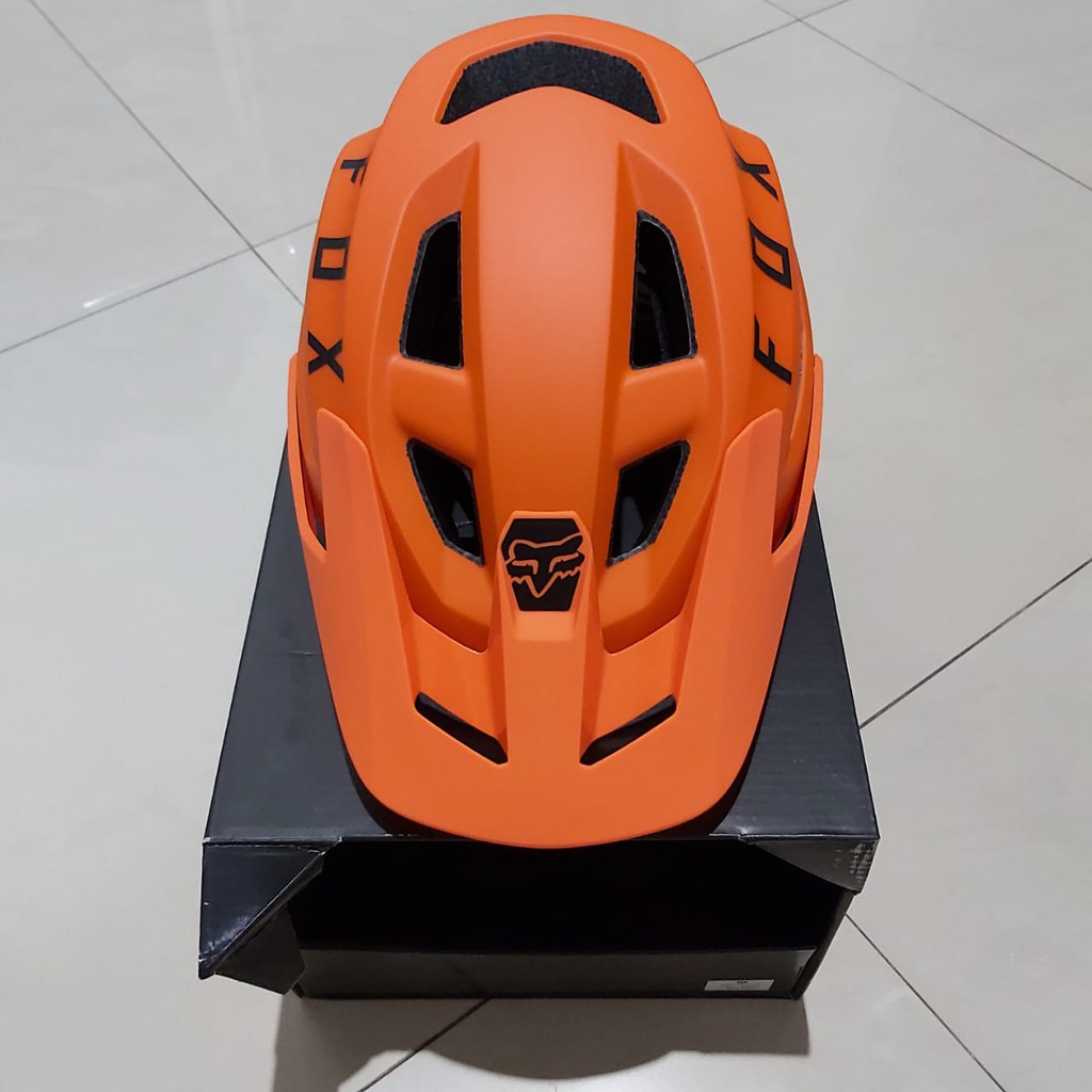 Jual HELM SEPEDA FOX SPEED FRAME WURD ORIGINAL HELM ENDURO - ORANGE ...